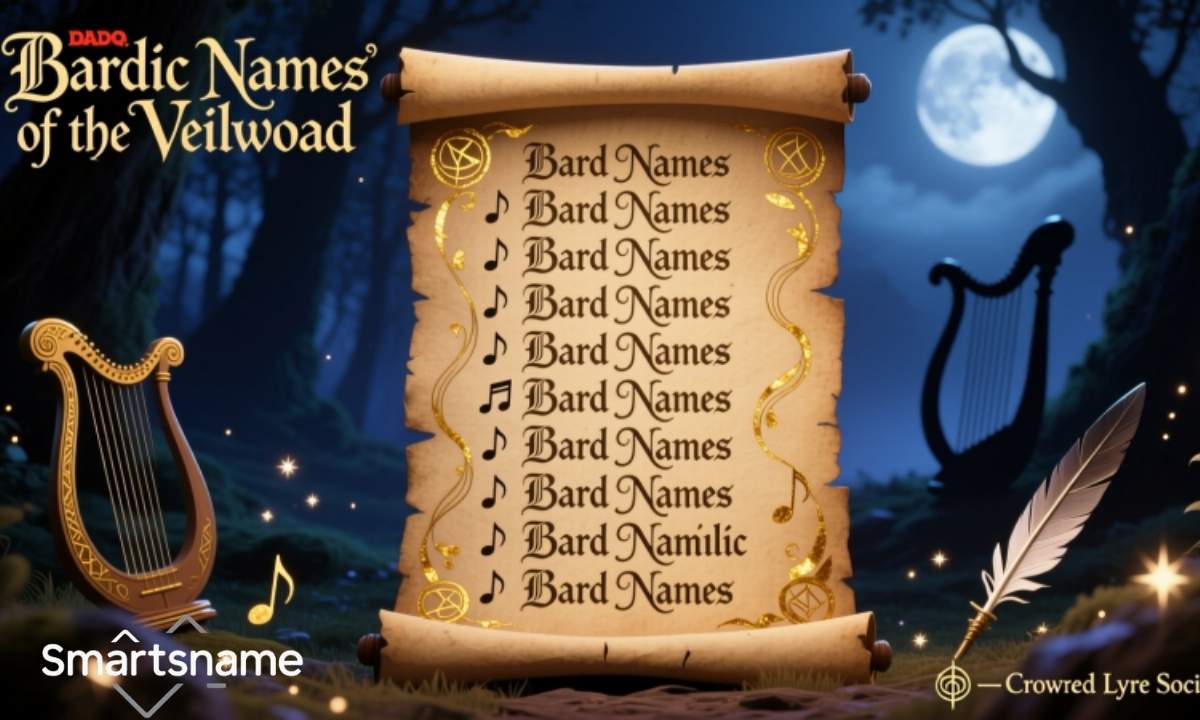 250+ Funny & Creative Bard Names