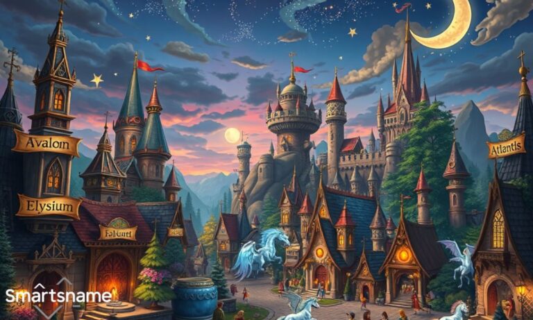 550+ Fantasy Town Names: Magical, Dark, and Mythical Place Name Ideas