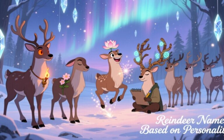 300 Santa’s Reindeer Names + Fun Facts You’ll Love