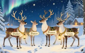 300 Santa’s Reindeer Names + Fun Facts You’ll Love