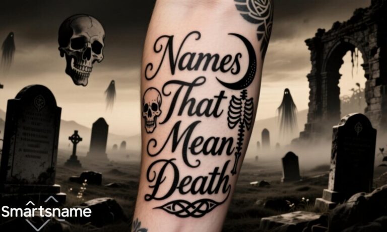 250+ Funny & Creative Names That Mean Death