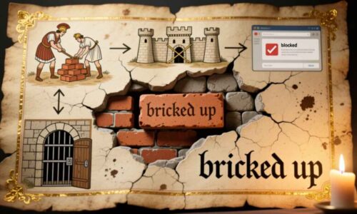 What Does “Bricked Up” Mean? Simple Slang Explanation