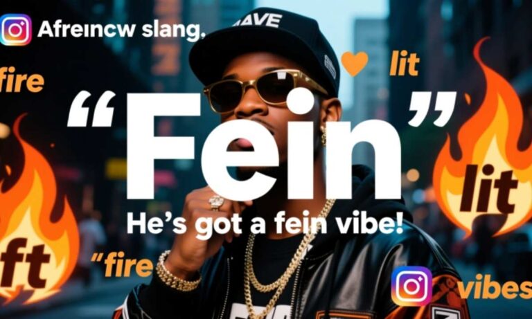 Fein Meaning Slang: A Complete Definition & Example